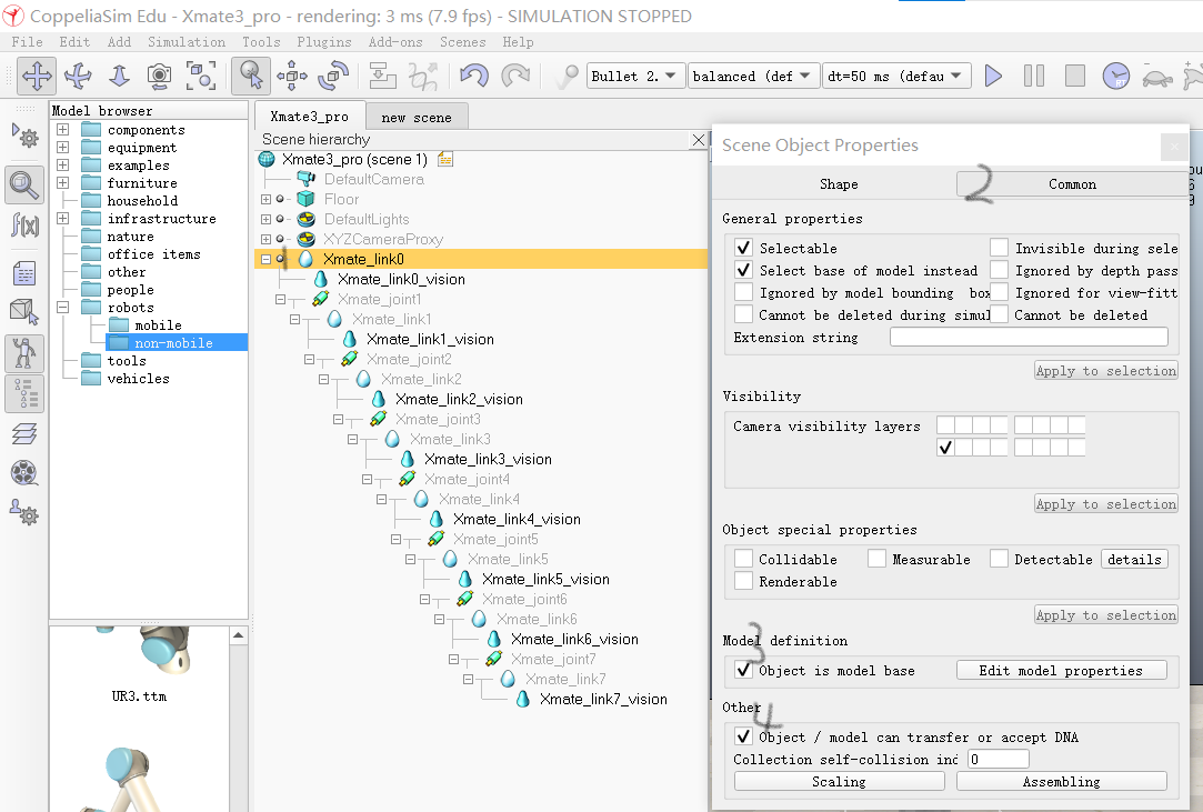 V-rep中导入机械臂模型并验证_打开v-rep 脚本-CSDN博客