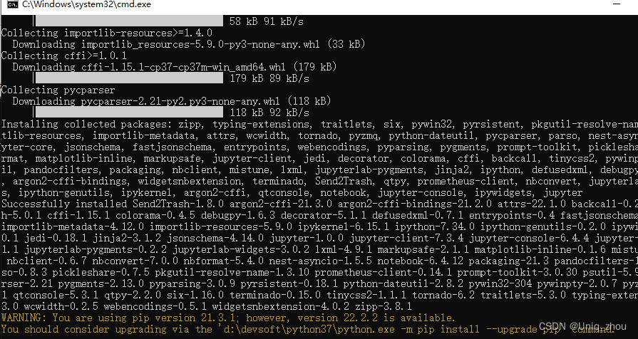 Python安装jupyter Notebook配置python 设置操作系统 为windows Notebook Jupyter Csdn博客 