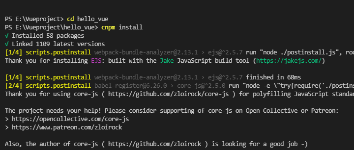 运行npm install 时，卡在sill idealTree buildDeps没有反应:解决方案_idealtree:lib: sill idealtree builddeps-CSDN博客