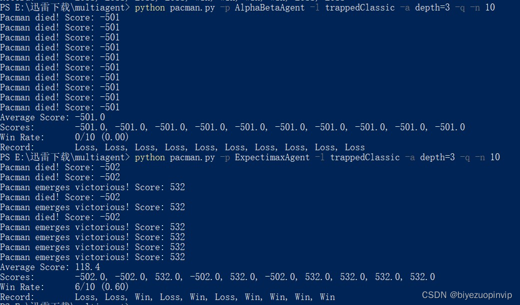 基于python实现的吃豆人游戏设计expectimax Csdn博客 