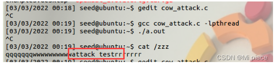 脏牛（Dirty COW）漏洞攻击实验(SEED-Lab：Dirty-COW Attack Lab)_dirty cow attack lab-CSDN博客