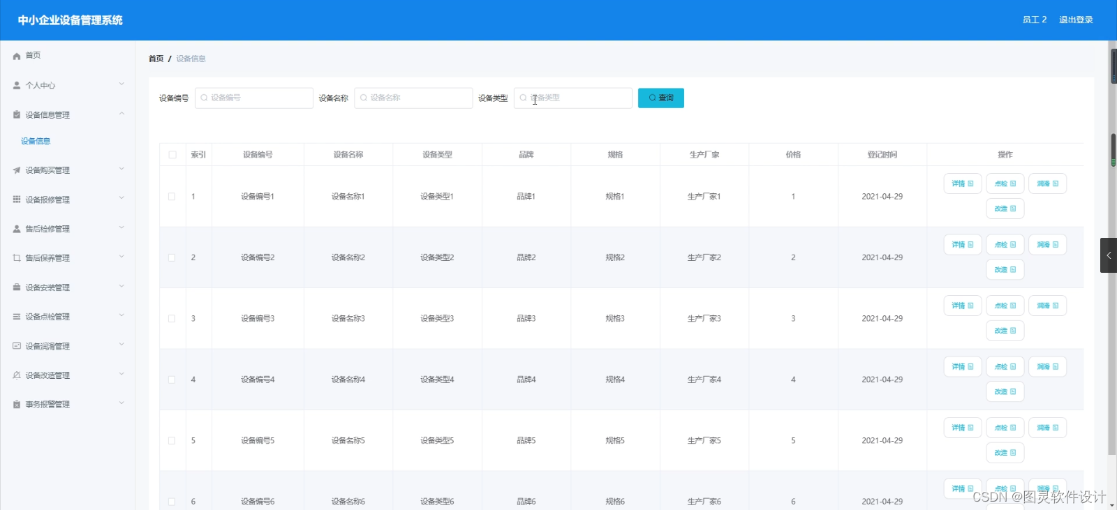 基于springboot中小企业设备管理系统设计与实现基于springboot中小型设计院系统项目 Csdn博客
