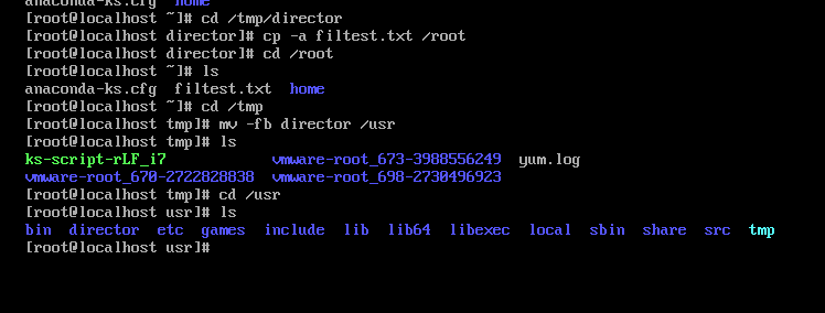 在/tmp目录下，新建目录director新建三个txt文件，分别为file1.txt，file2.txt,file3.txt，用vi编辑器分别在三个文件中输入内容。_在/tmp目录下创建1 ...