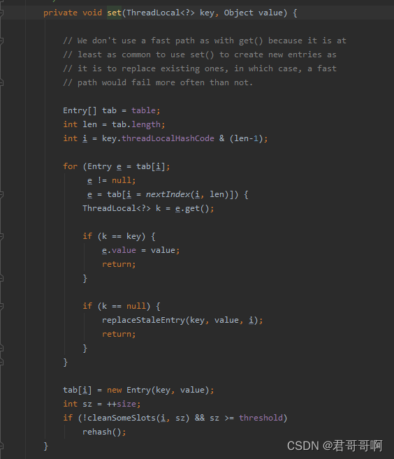 ThreadLocal学习_如何获取threadlocalmap-CSDN博客