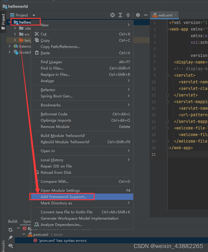IDEA2022社区版搭建web项目，并用maven打包成war包，部署到tomcat9中_idea 2022社区版-CSDN博客