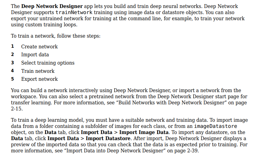 MATLAB Deep Network Designer 使用简介-CSDN博客