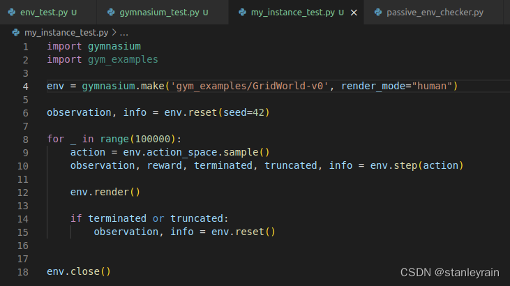 定制gym环境后，不显示运行结果_gymnasium render-CSDN博客