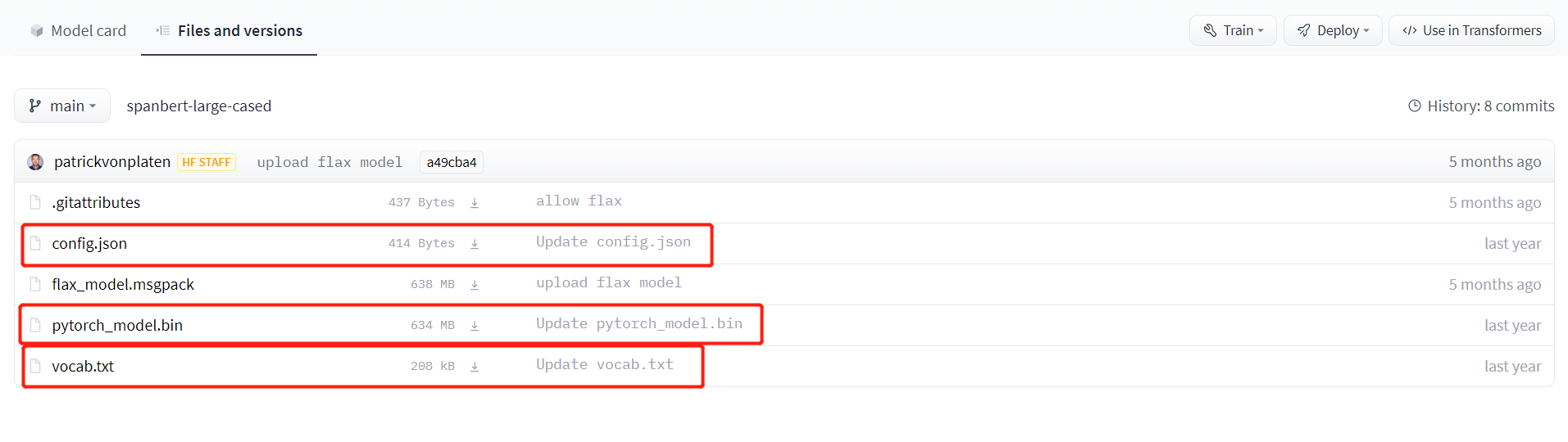 HuggingFace 所有预训练模型下载地址_wget huggingface-CSDN博客