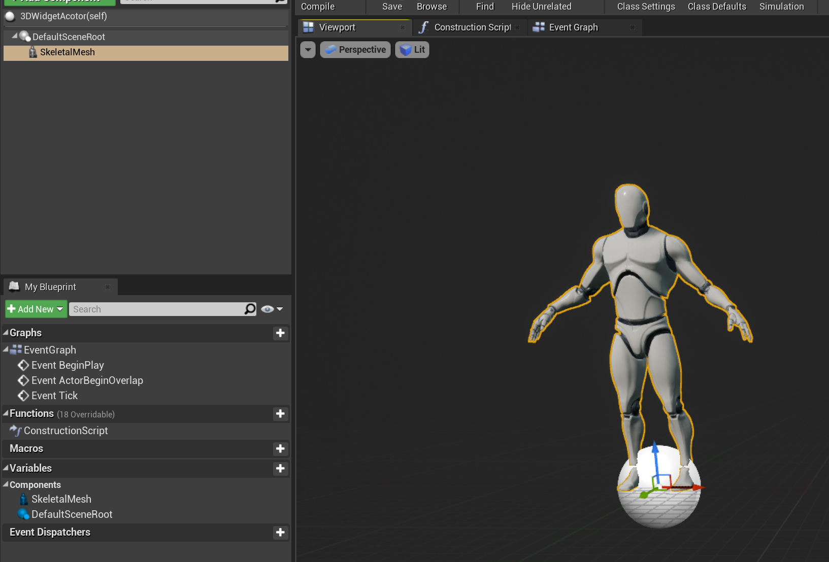 UE4 将3D模型映射到UI_ue display model on ui-CSDN博客