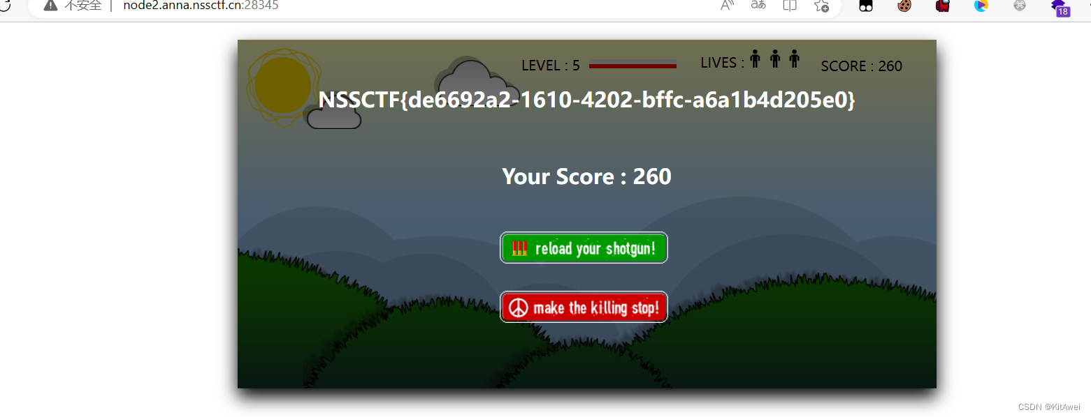 【NSSCTF】-刷题笔记_[nssctf 2022 spring recruit]ezgame-CSDN博客