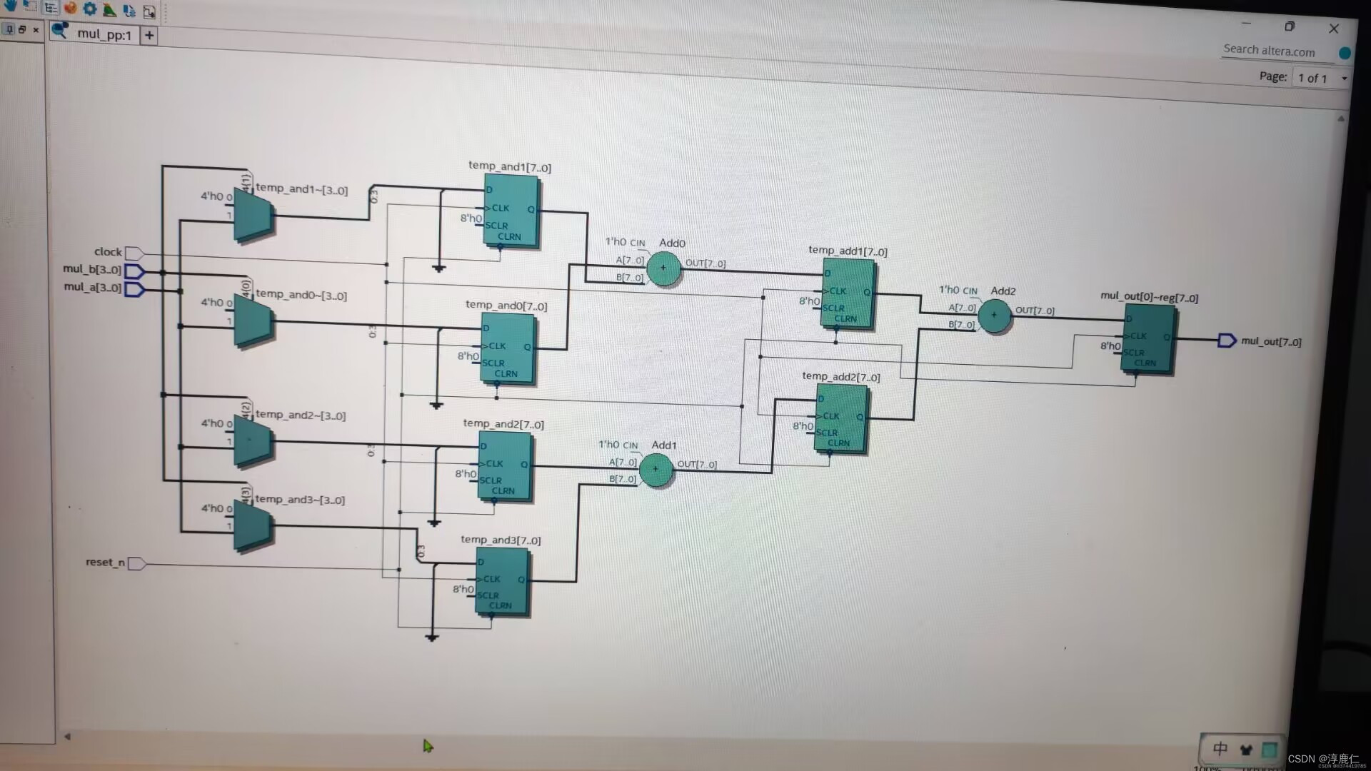Verilong Hdl 数字系统设计及仿真第十一章第五版实验 四细分辨向电路仿真 Csdn博客
