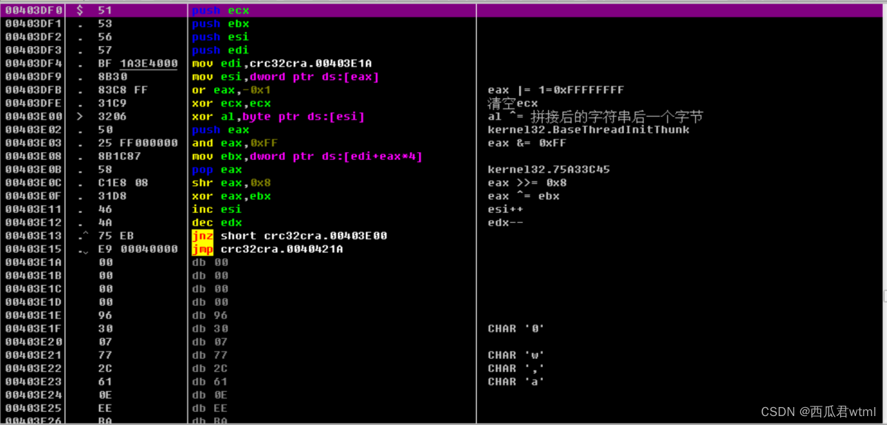 159-CRC32crackme-CSDN博客