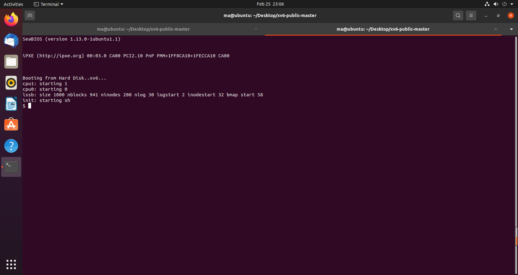 xv6系统的安装_xv6-public-CSDN博客