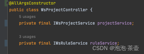 使用Lombok的@AllArgsConstructor注解依赖注入时出现的错误解决_parameter 2 of constructor in-CSDN博客