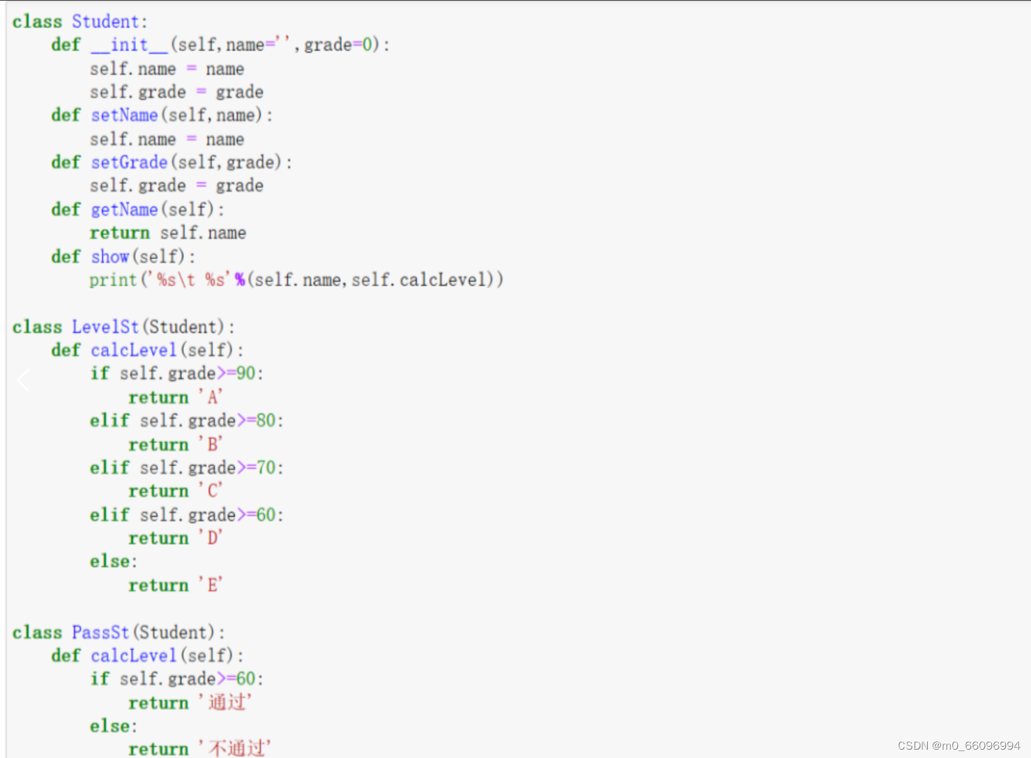 Python中的类 Csdn博客