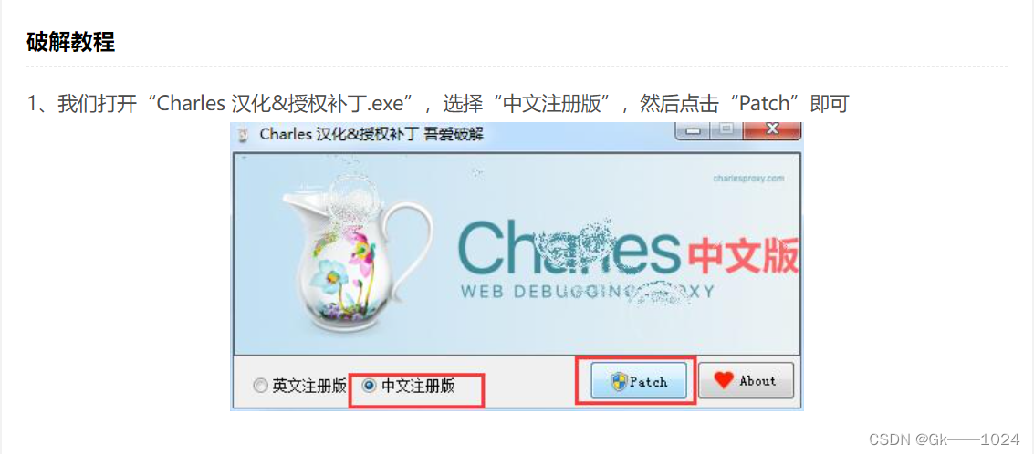 抓包工具 -Charles 汉化版_charles汉化-CSDN博客