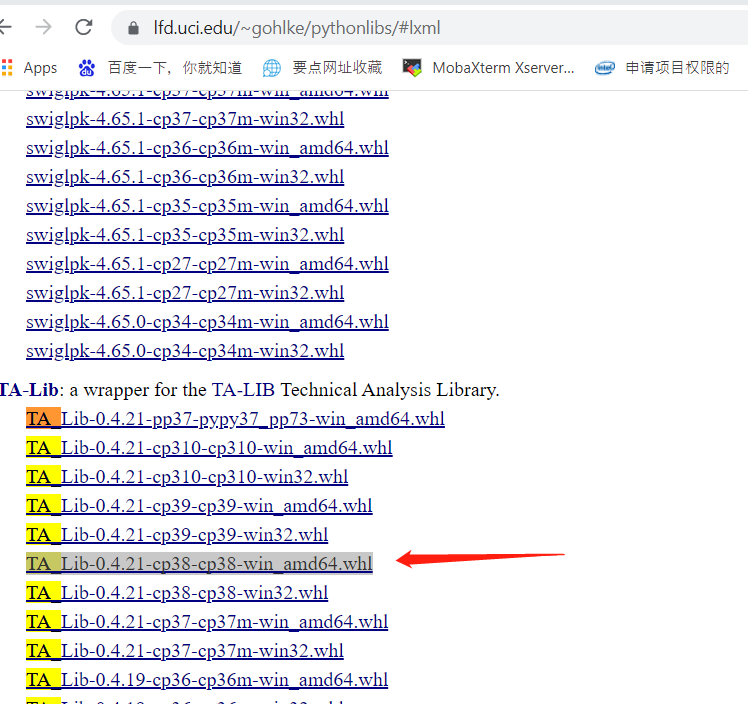windows如何下载talib_talib下载-CSDN博客
