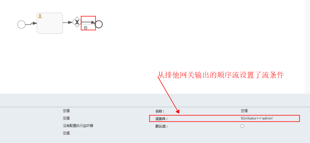 Flowable FlowableException:flowable-exclusive-gateway-condition-not-allowed-on-single-seq-flow ...