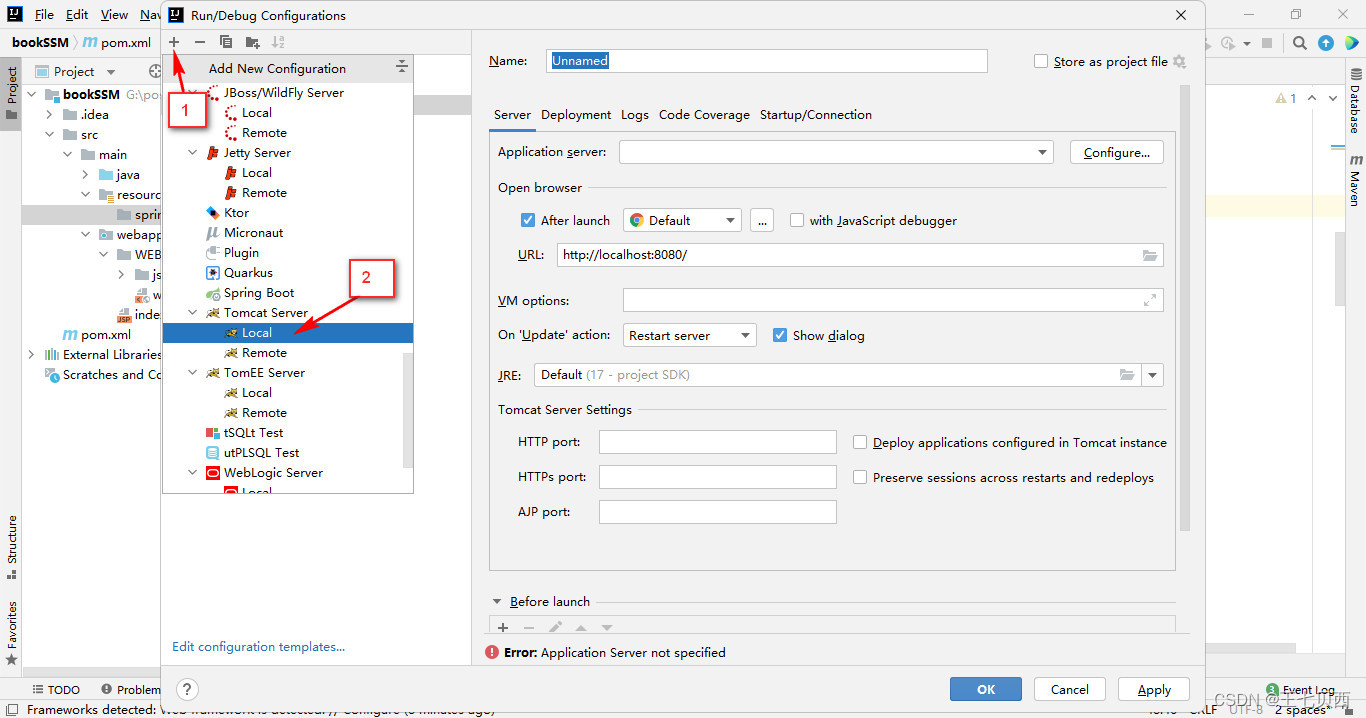 3、配置tomcat，在IDEA上（jdk+maven+tomcat）_ide 配置jdk 根 tomcat-CSDN博客