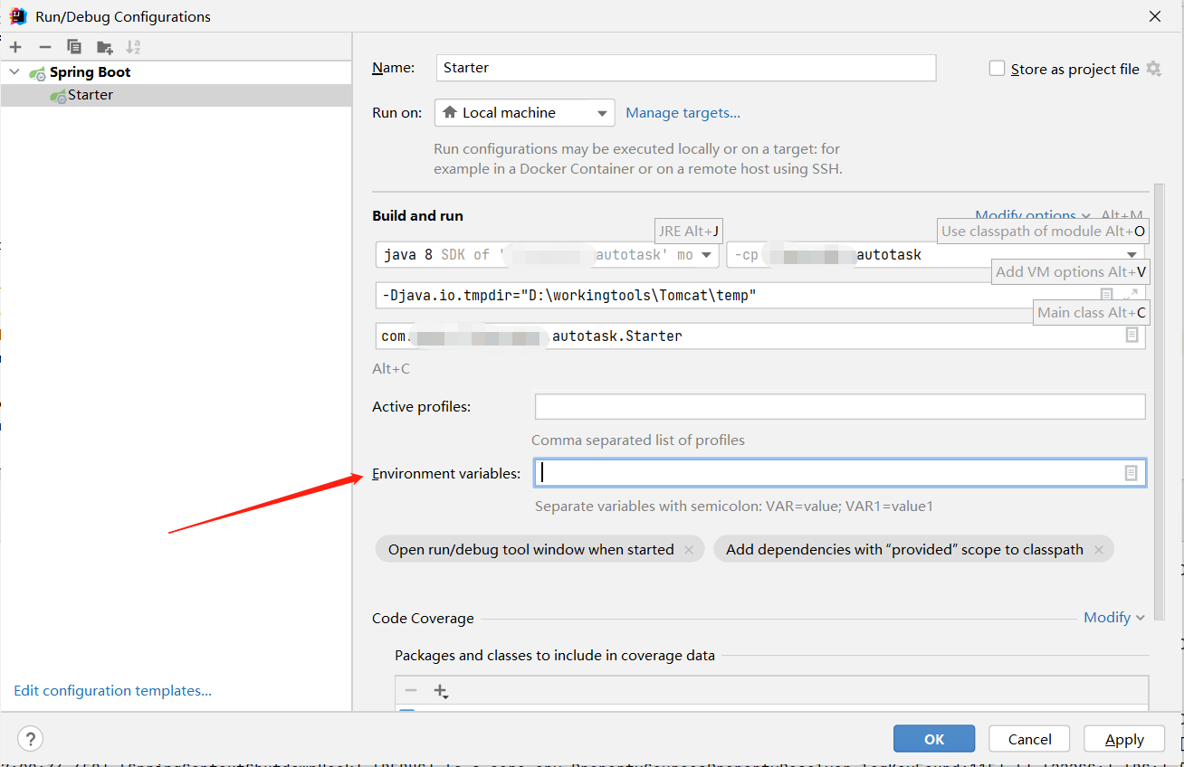 idea 2021.3 设置启动环境变量 Environment Variables_idea environment variables-CSDN博客
