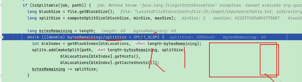 Mapreduce 切片源码中splitslop等于11的原因分析（textinputformat）hadoop Mr切片 11倍 Csdn博客 