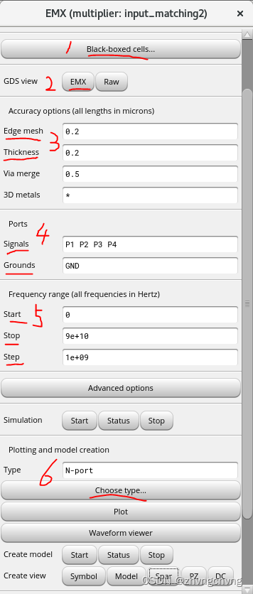 【射频ic设计】EMX常用设置_emx simulation-CSDN博客