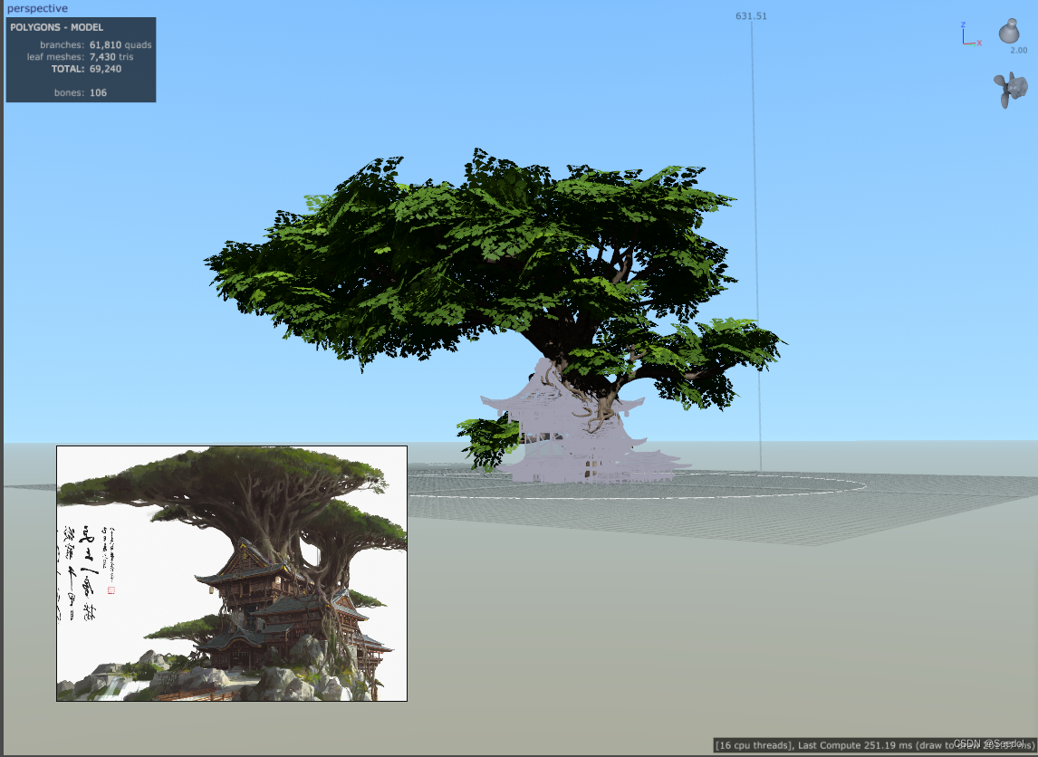 UE风格化Day14-SpeedTree完成大榕树_ue 树系统_Seedol的博客-CSDN博客