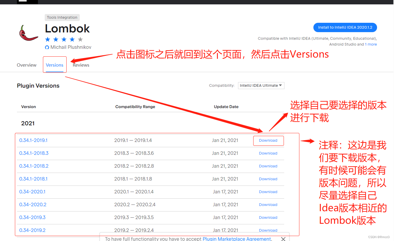 Idea中找不到lombok小辣椒插件lombok插件安装 Idea 搜不到 Csdn博客