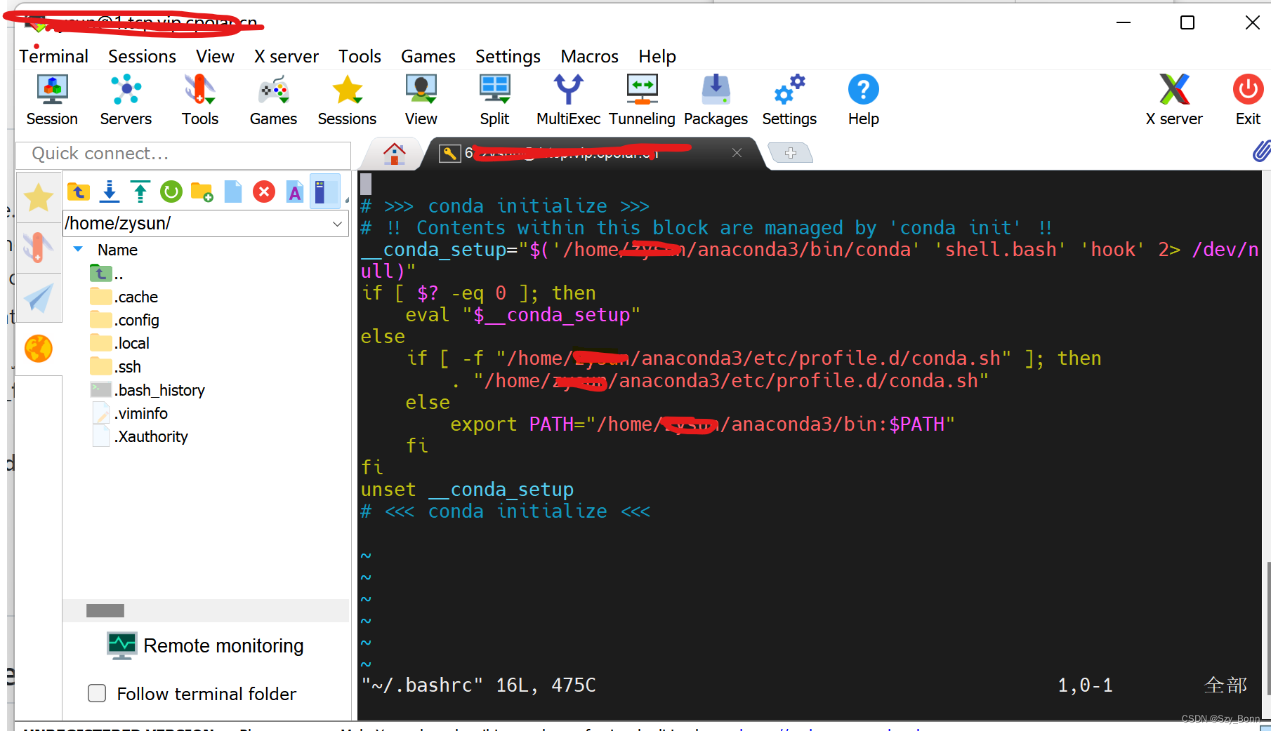 Linux 远程服务器配置conda Activate 只在source Activate之后生效问题 Conda Activate