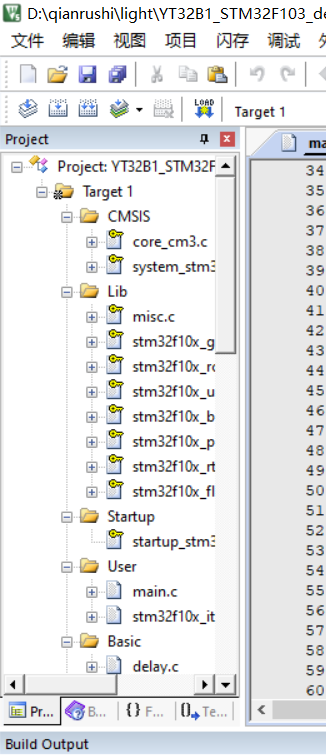STM32C8T6+面板板+3只LED点亮流水灯_c8t6上三个led-CSDN博客