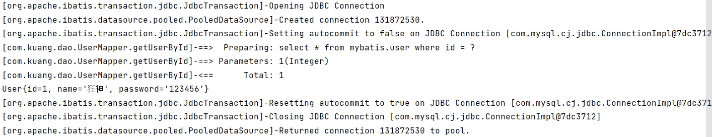 Mybatis(狂神)_mybatis index 0 out of bounds for length 0-CSDN博客