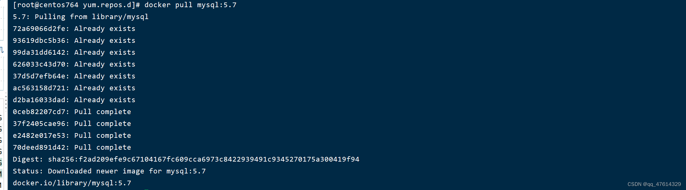 使用docker安装mysql Docker的mysql版本 Csdn博客