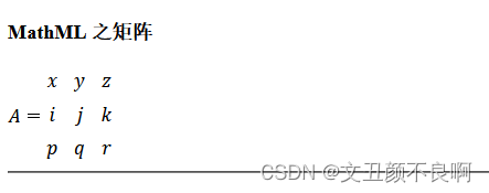 HTML5 新元素之 MathML_html math-CSDN博客