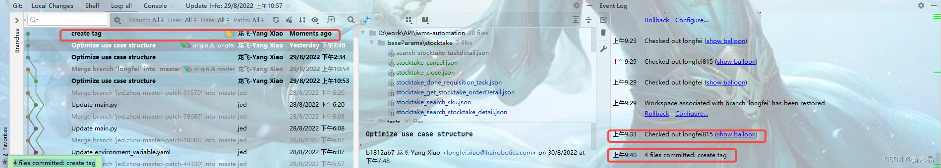 Git中tag的用法及作用_git tag -a-CSDN博客