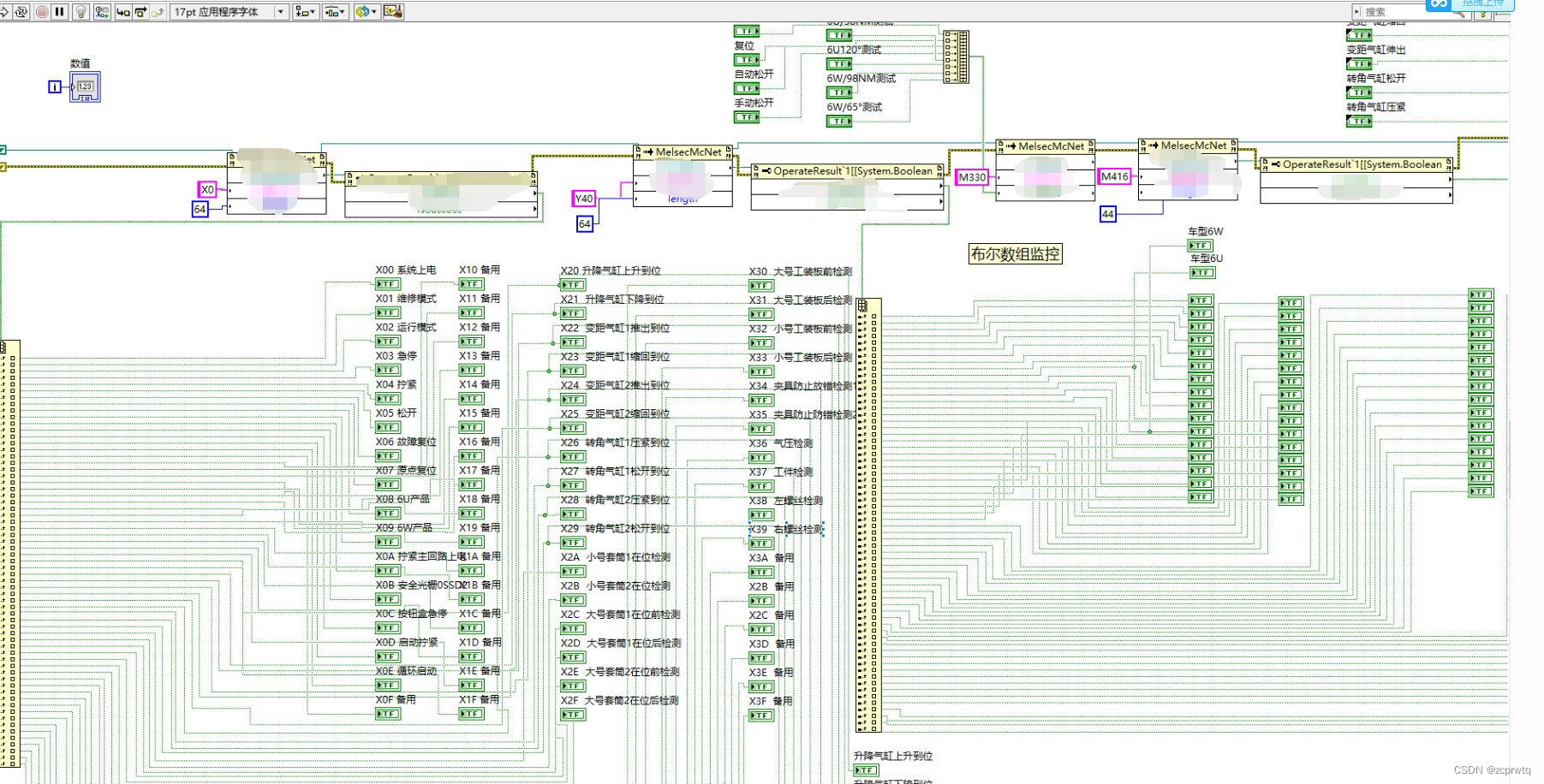 LabVIEW与西门子S7系列 三菱全系列 欧姆龙PLC通讯支持西门子S7系列S7-1200，S7-300，S7-1500，S7-200SMART直接TCP访问IO输入输出和M_labview ...