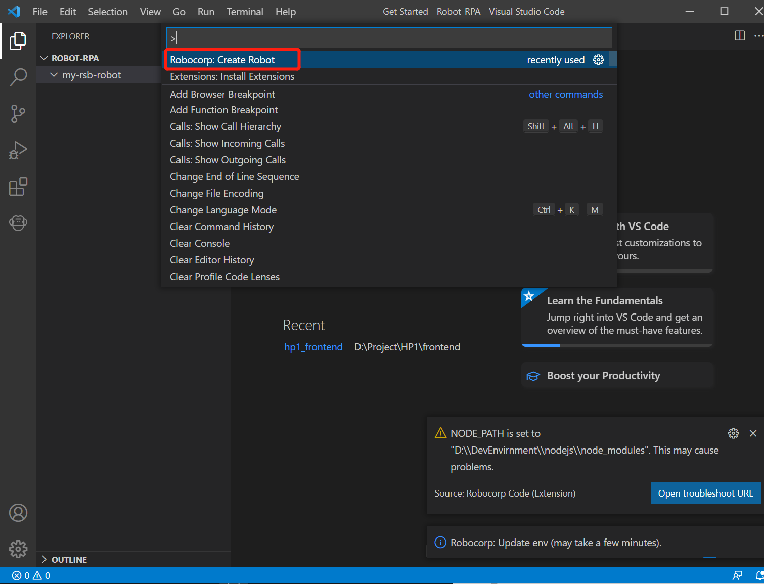 Robocorp+Robot Framework学习记录【初学者课程：一级课程】-CSDN博客