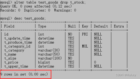 Mysql学习笔记——csdn学习记录六:修改数据表alter Table Add Column Csdn博客