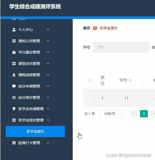 Pythondjango学生综合成绩测评系统学生成绩课堂考核系统 Csdn博客