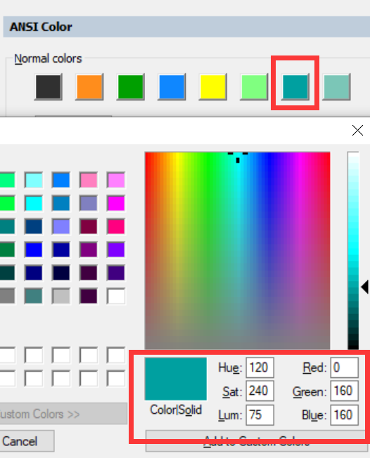 最新 SecureCRT 字体背景颜色更改 (自己记录)_crt如何设置字体七彩颜色-CSDN博客
