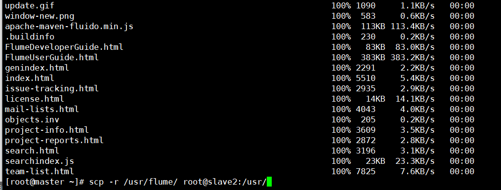Flume：搭建配置以及 source读取在netcat、http，sink 落实在本地、HDFS_二、配置flume,sources使用netcat,监听55555端口,并启动,通过 ...