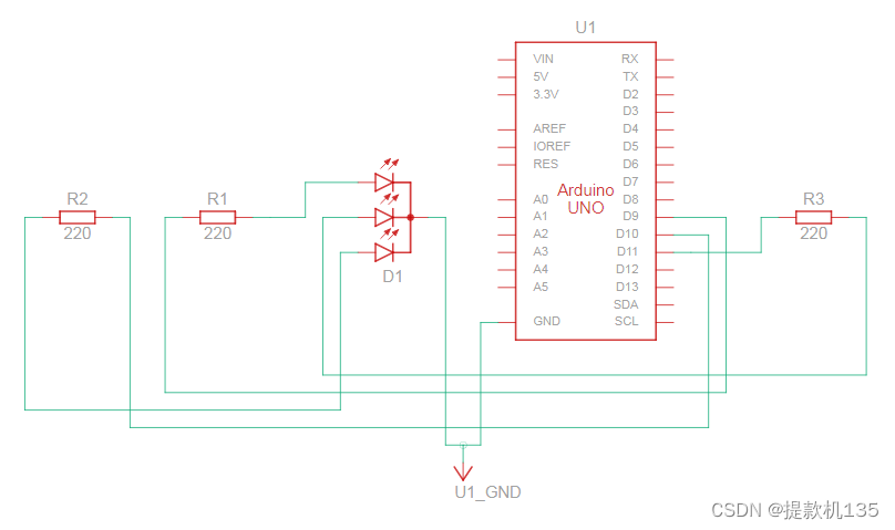 Arduino·四脚rgb实现三种颜色渐亮渐暗rgb三色灯四引脚图 Csdn博客 