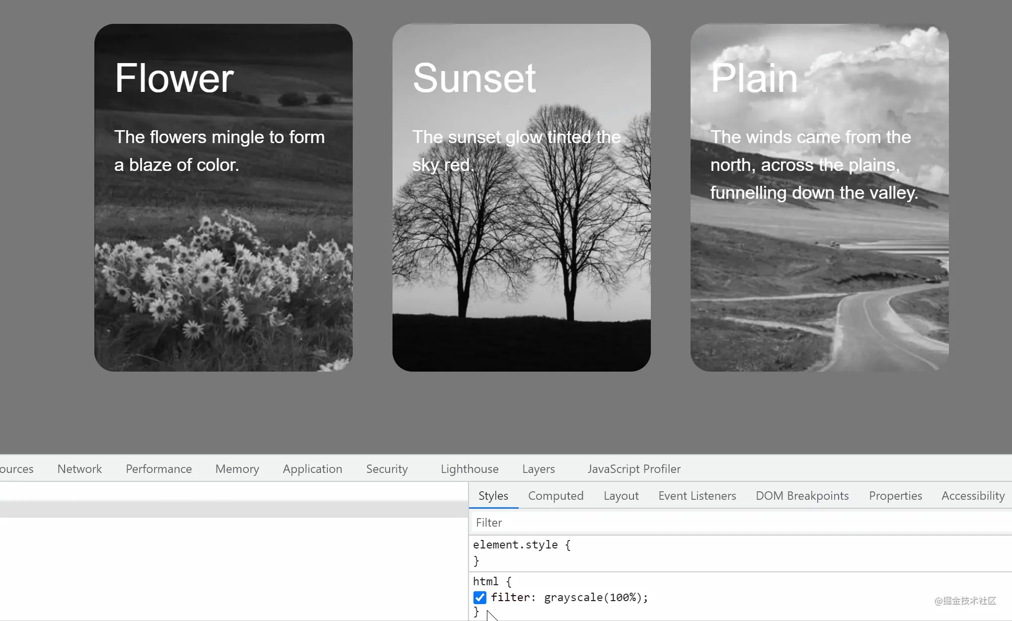 【css技巧】CSS filter的神奇用法 | 褪色|融合效果等_css fliter-CSDN博客
