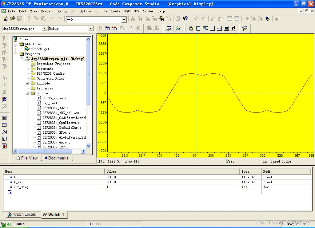 DSP程序定制 F28335 F2812 简易变频器svpwm源码 简易变频器C语言源代码工程文件，直接用ccs3.3以上软件打开_变频器c语言程序-CSDN博客