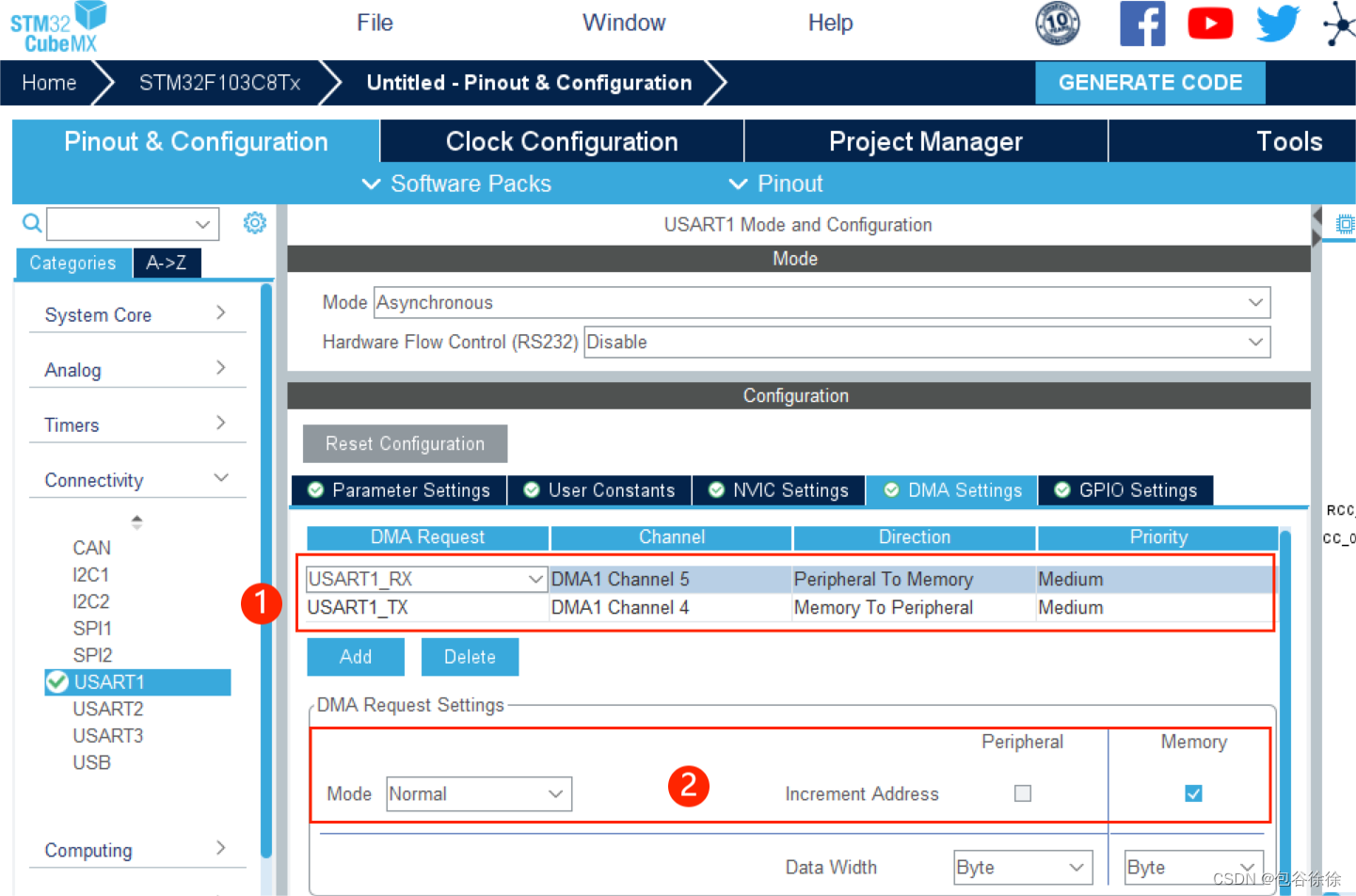 stm32HAL库中断模式编程_hal 中断-CSDN博客