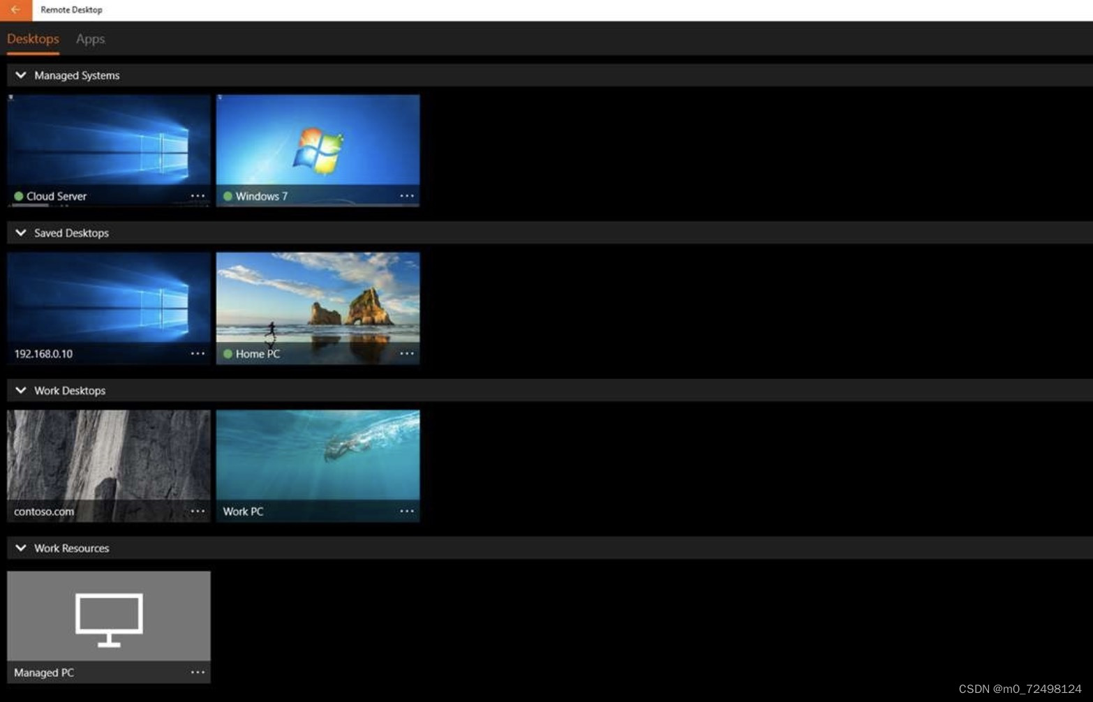 Mac电脑远程连接Windows桌面Microsoft Remote Desktop_mac microsoft remote desktop-CSDN博客