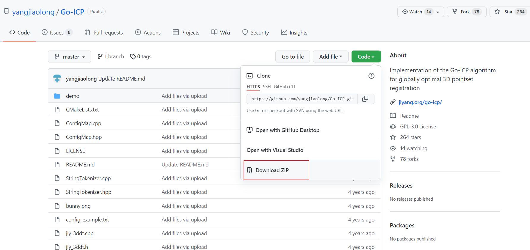 点云全局配准复现——Go-icp实现_go-icp如何读取pcd文件-CSDN博客