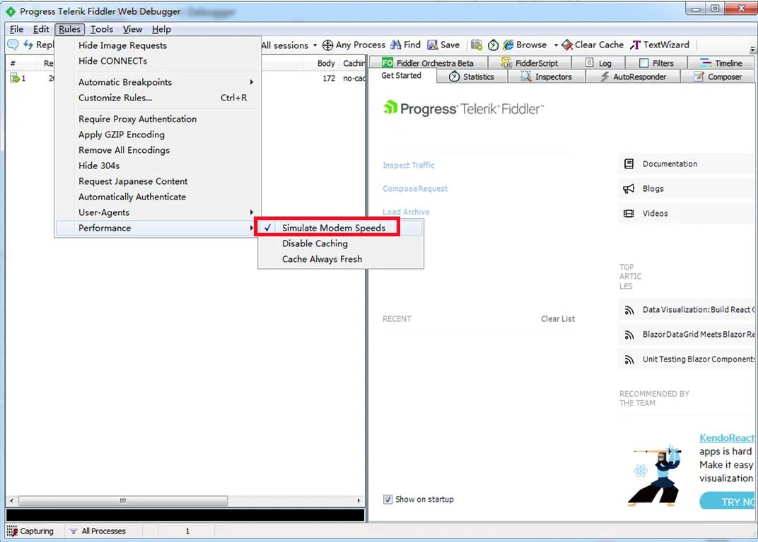 【Fiddler】使用Fiddler模拟弱网测试（2G/3G）_windows模拟低网速测试-CSDN博客