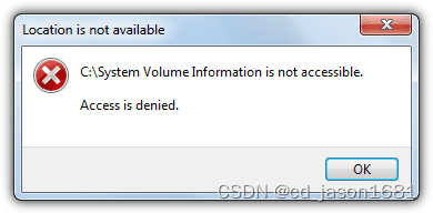 Trados打开项目包时报错解决方案‘C:\System Volume Information is denied. Access is denied‘_trados 载入 插件 错误-CSDN博客