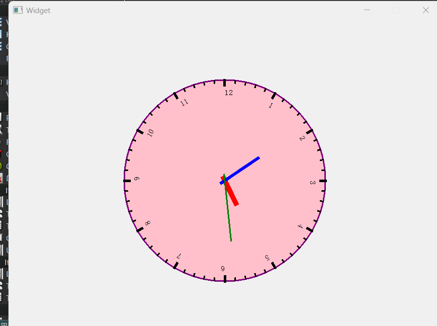 qt_圆形时钟项目-CSDN博客